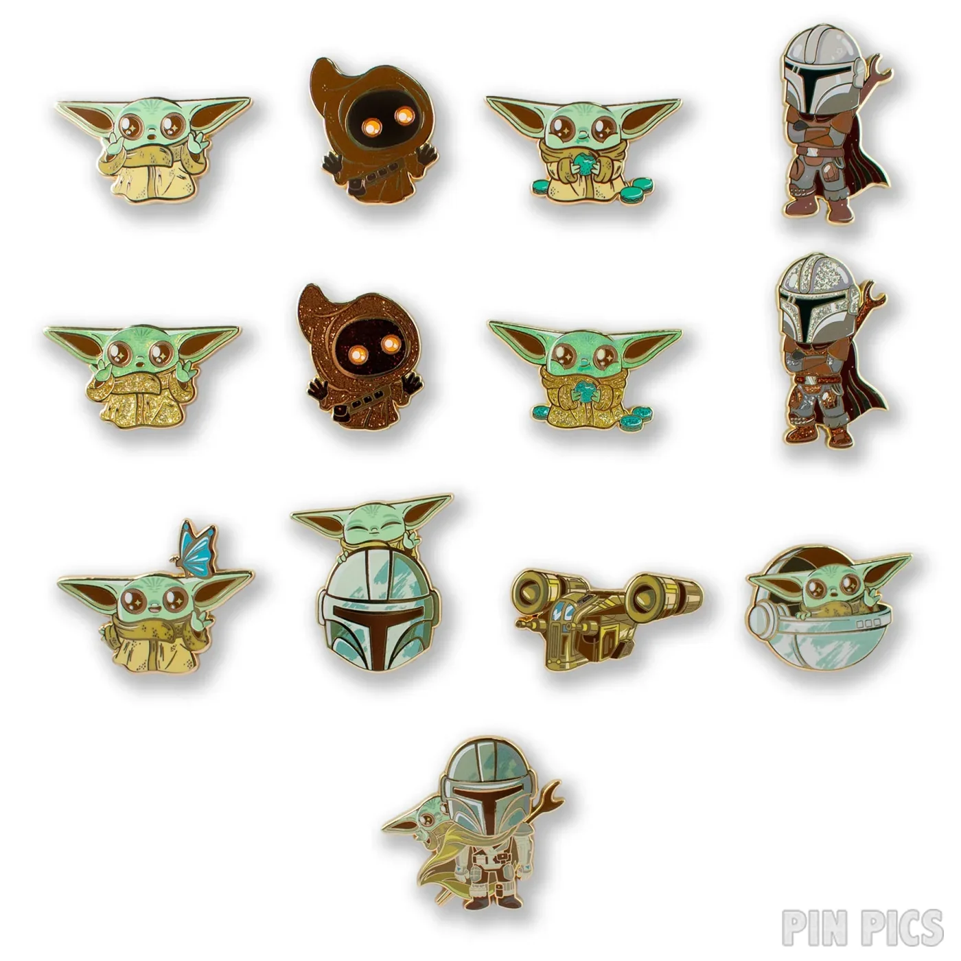 PP173855 - FiGPiN - Star Wars: The Mandalorian Set - Series 1 - Mini ...