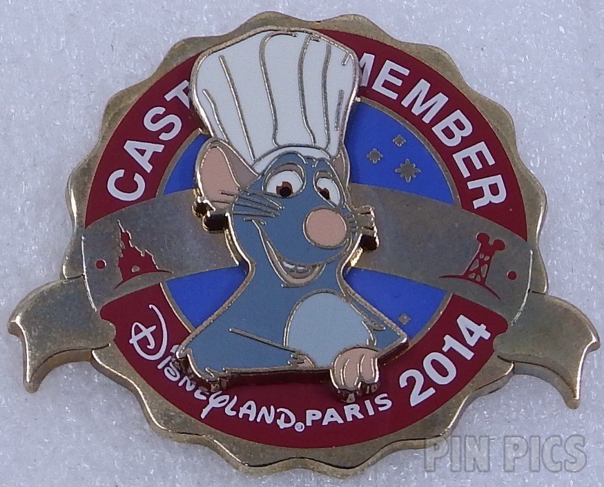 PP102223 - DLP - Remy - Cast Member 2014 Pin Trading Logo - Ratatouille ...