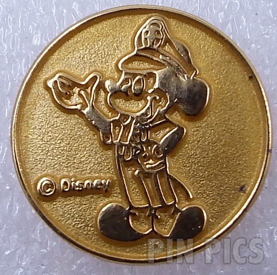 PP19119 - DLR - Mickey - Security Guard - Gold - PinPics