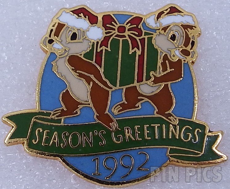 PP2823 - Chip and Dale - Season's Greetings 1992 - Cast Member ...