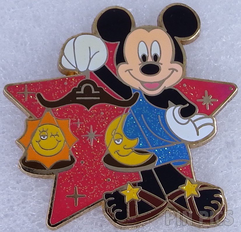 PP87498 - HKDL - Mickey - Libra - Constellation Zodiac - PinPics