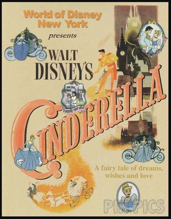 PP42341 - NYC World of Disney - A Royal Pin Pursuit Map - Walt Disney's ...