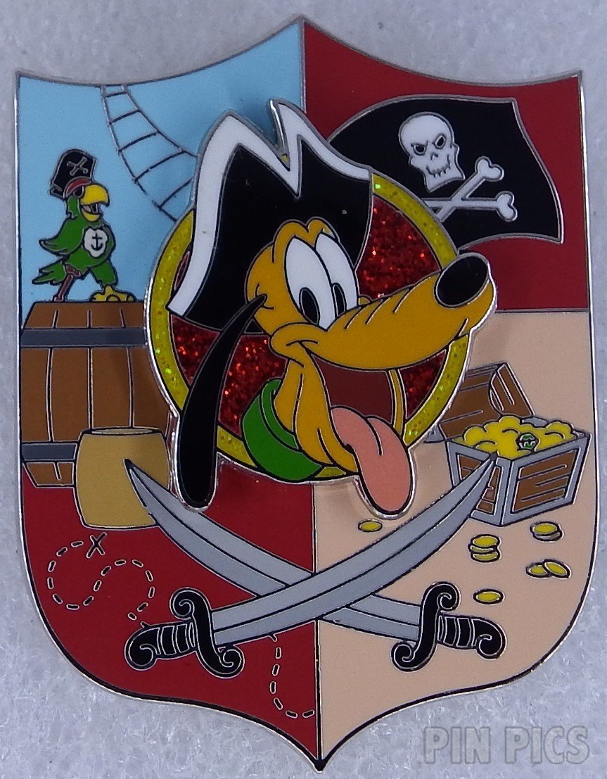 PP173477 - DLR - Pirate Pluto - Frontierland - Disneyland Banners ...