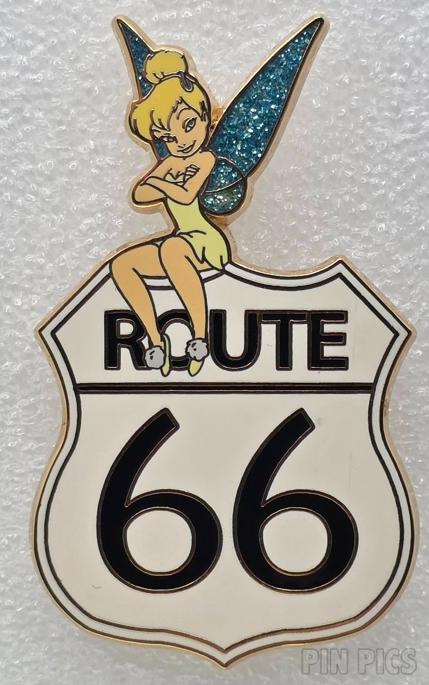 PP48173 - DA - Tinker Bell - Across America - Route 66 Sign - PinPics