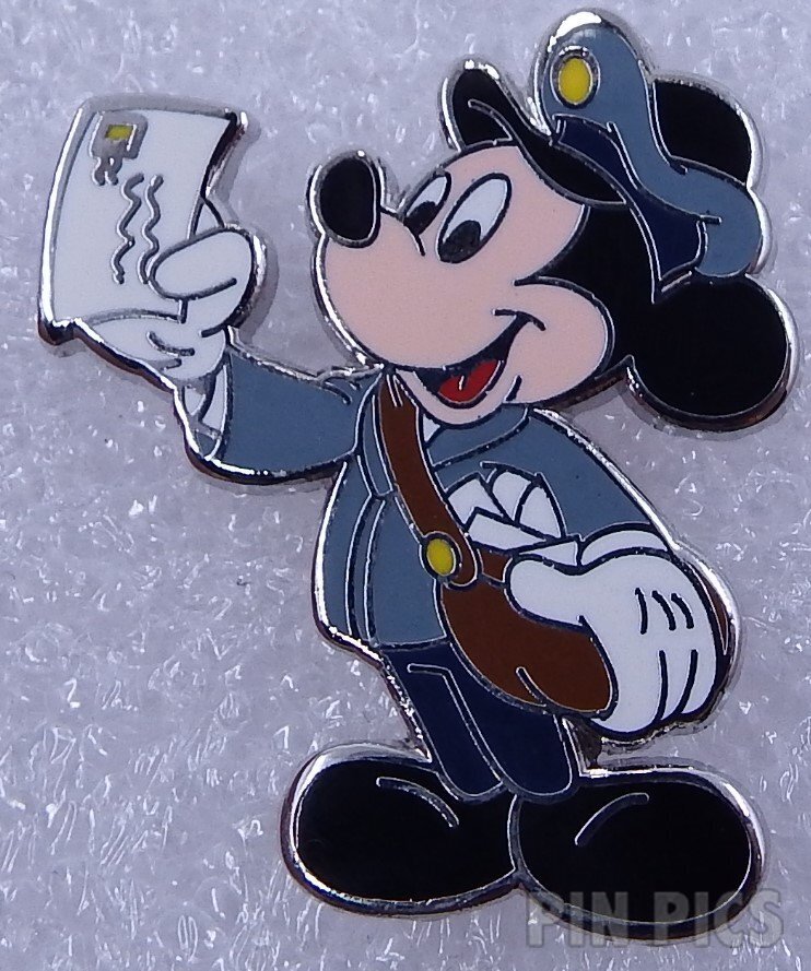 PP88048 - Mickey Mouse - Postman - Professions - Mystery - PinPics