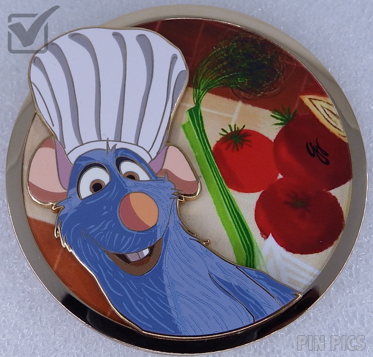 PP175450 - Artland - Remy with Chef Hat - Ratatouille - PinPics