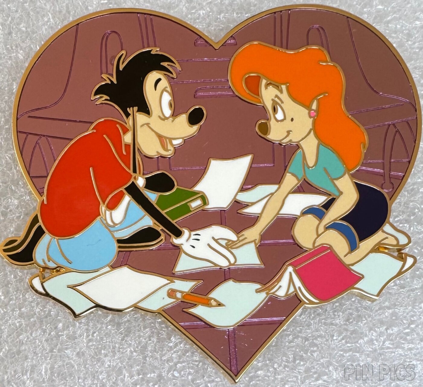 PP173946 - WDI - Max and Roxanne - Heart - Goofy Movie - 30th ...