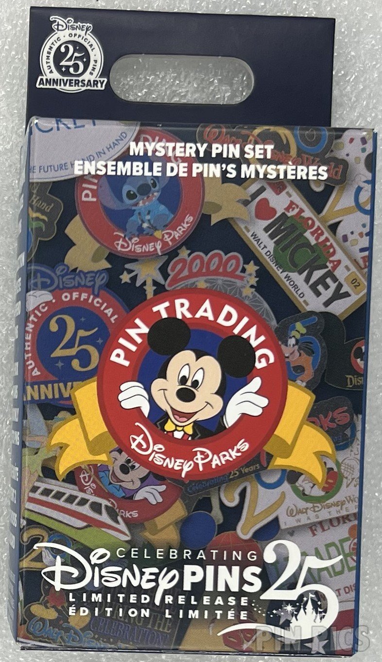 PP175179 - Unopened Box - 25 Years of Disney Pin Trading - Mystery ...