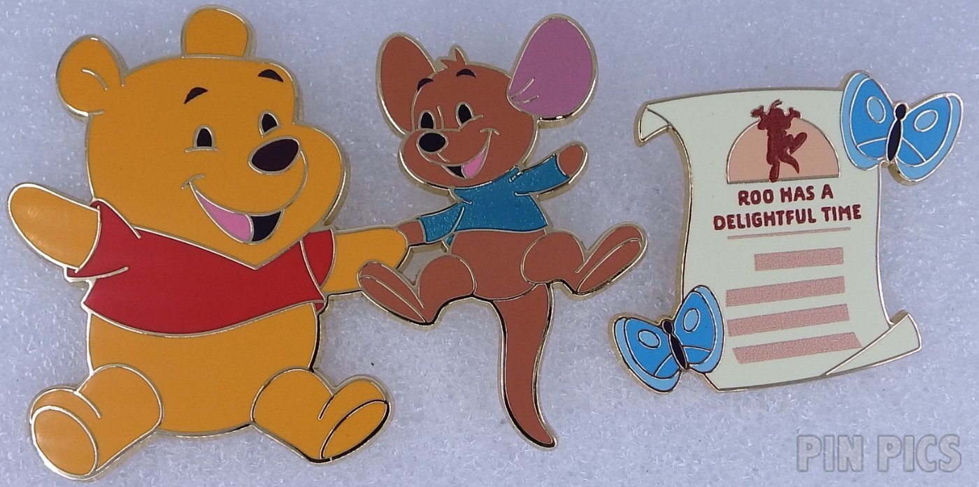PP175773 - Pooh and Roo Set - Hundred Acre Wood Series - July - PinPics