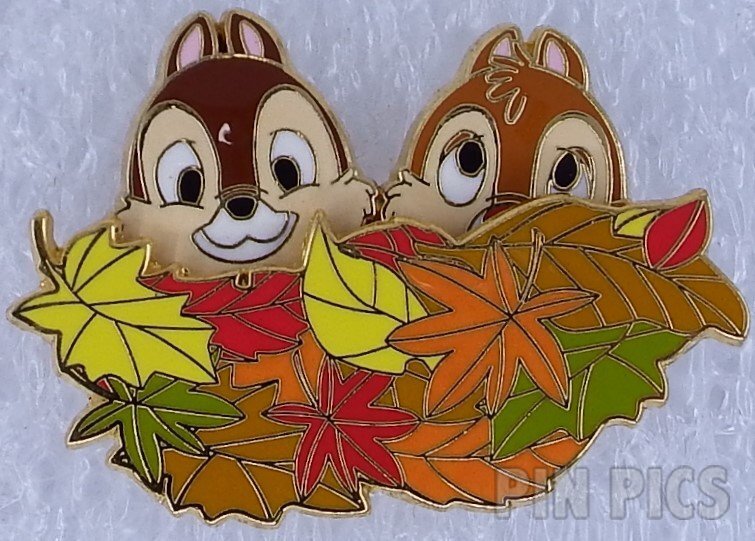 PP24416 - Japan - Chip and Dale - Autumn Leaves - Spring - JDS - PinPics