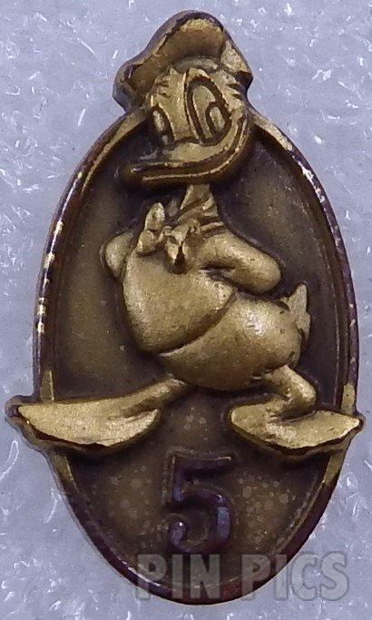 PP35106 - Donald Duck - Cast Member Service Award Pin - 5 Years ...