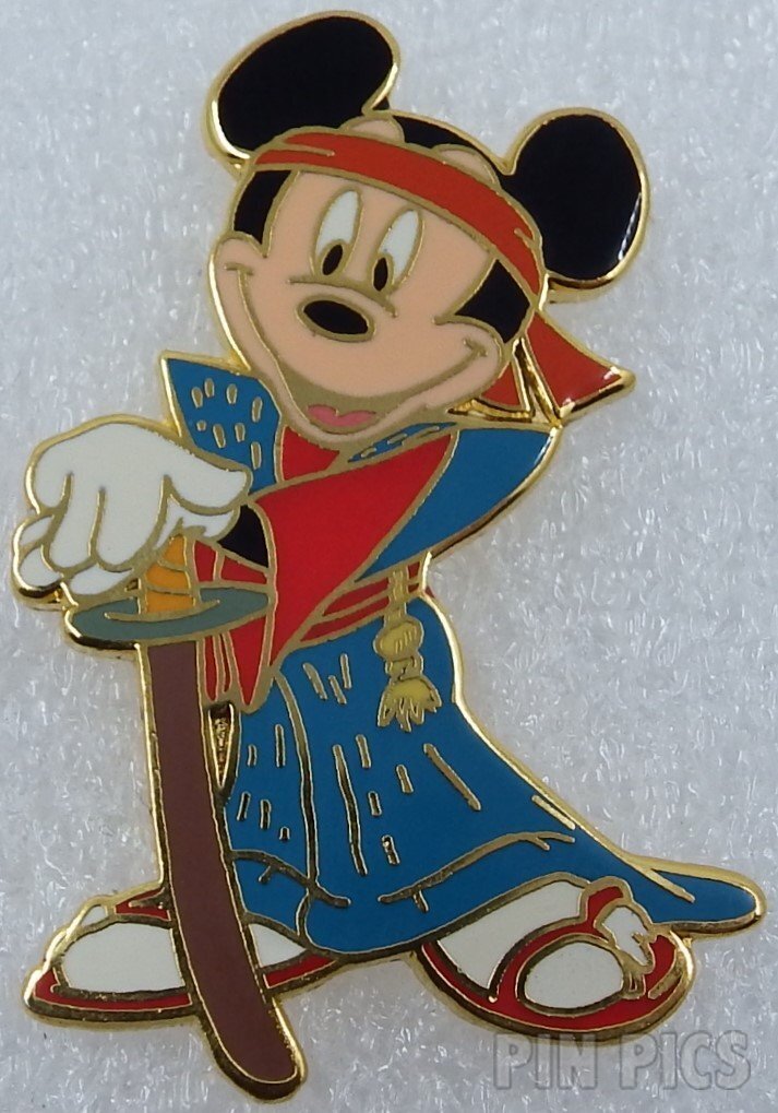 PP6044 - DLR - Mickey - Samurai - International Mickey Series - PinPics