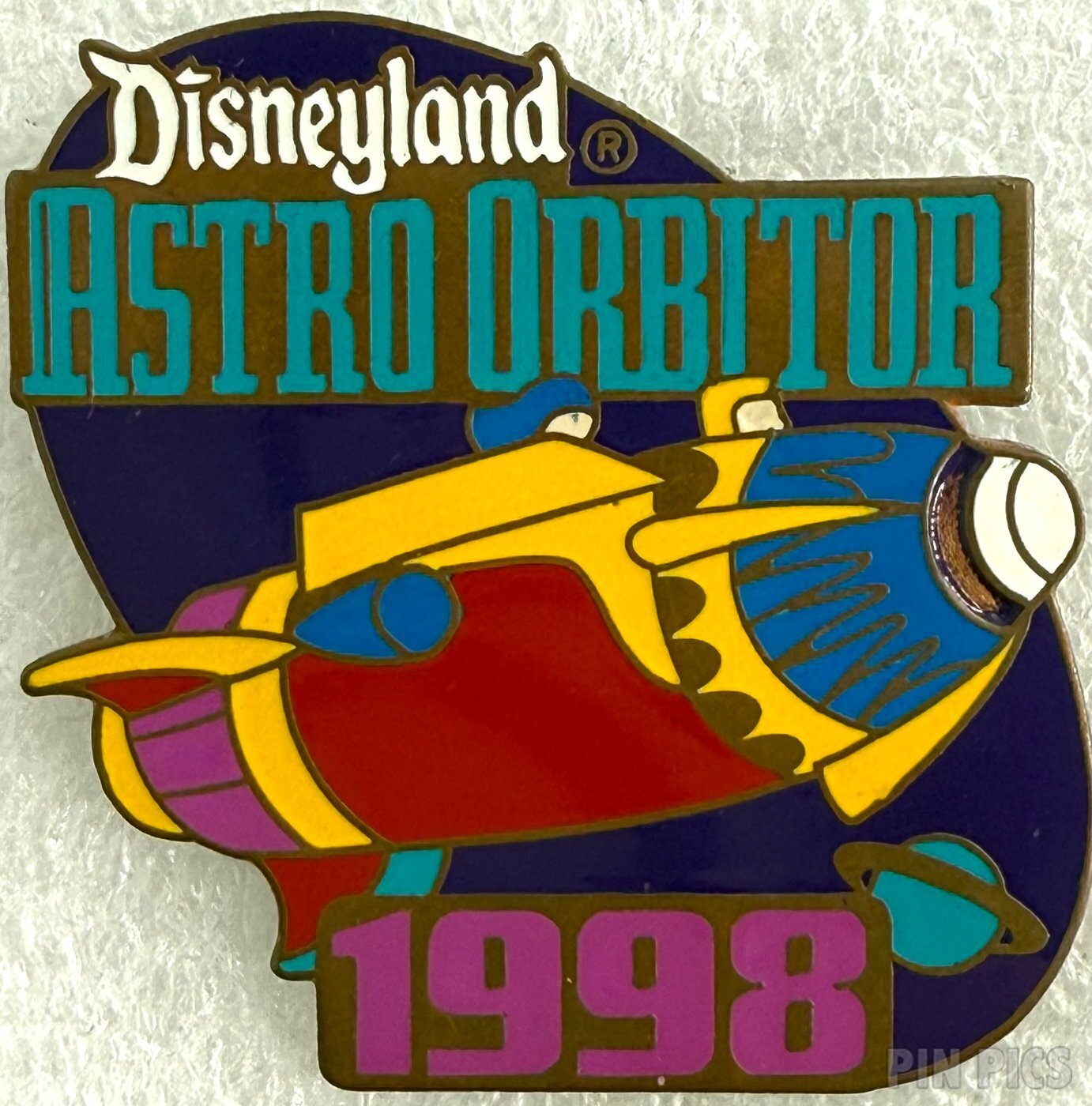 PP356 - DLR - Astro Orbitor - 1998 Attraction Series - PinPics