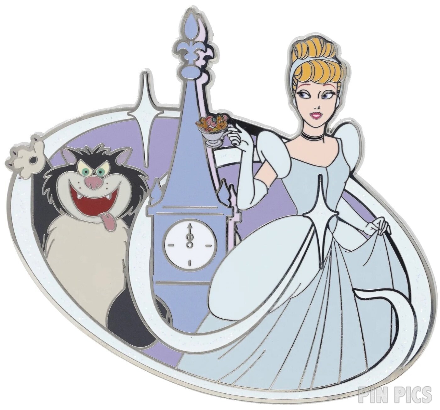 PP176056 - PALM - Cinderella and Friends - Clock Tower - Jumbo - PinPics
