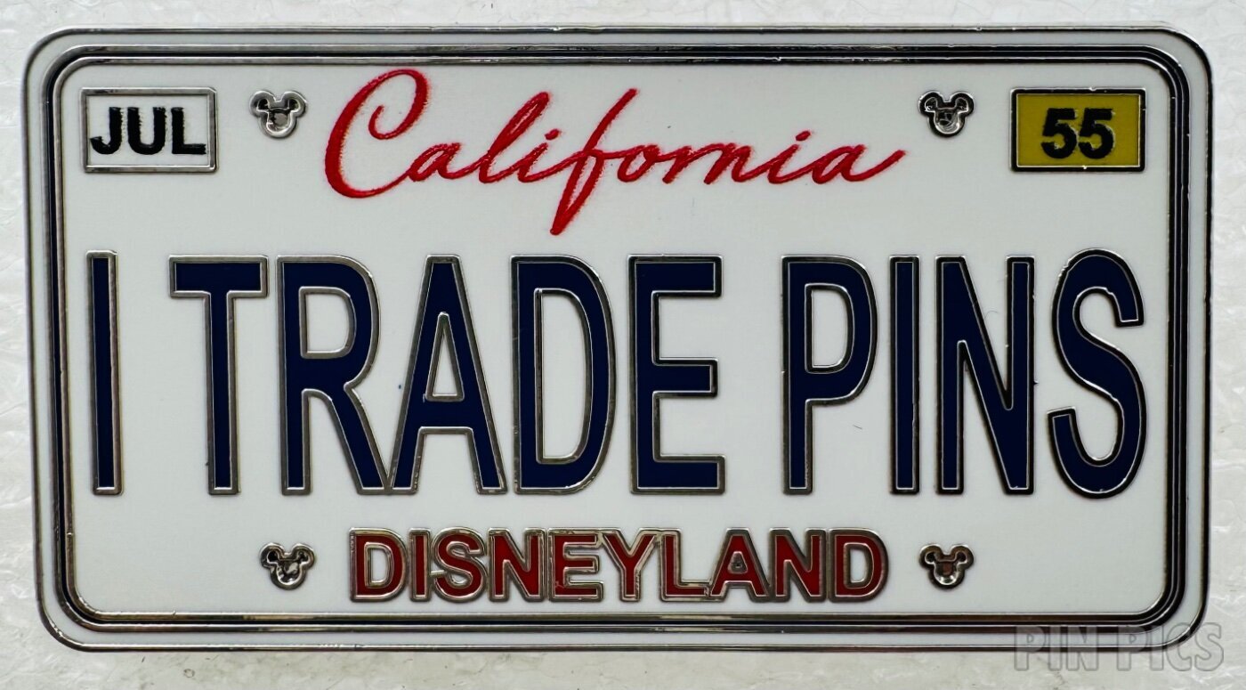 PP170884 - DLR - California Vanity License Plate - I Trade Pins ...