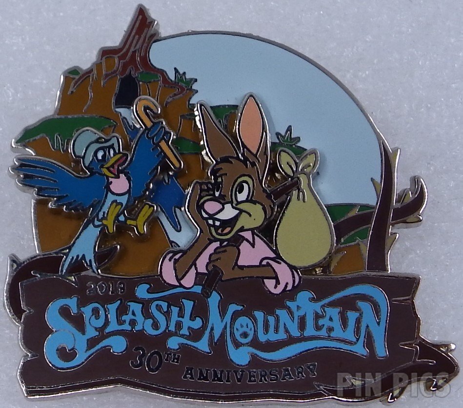 PP176058 - D23 - Brer Rabbit and Mr. Blue Bird - Splash Mountain - 30th Anniversary - PinPics