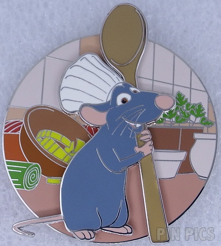 PP166983 - DPB - Chef Remy - Holding Spoon - Pin Source - Ratatouille ...