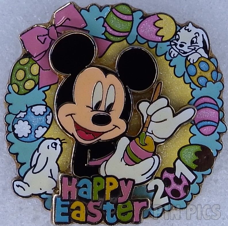 PP75864 - Mickey Mouse - Happy Easter 2010 Series - PinPics
