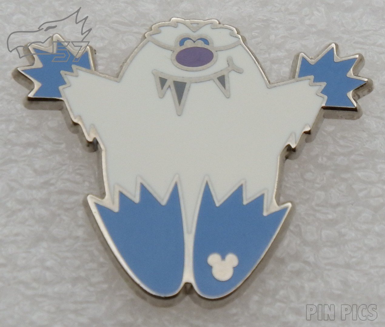 PP82365 - WDW - Snow Angel - Cute Yeti - Hidden Mickey 2010 - 2011 - PinPics