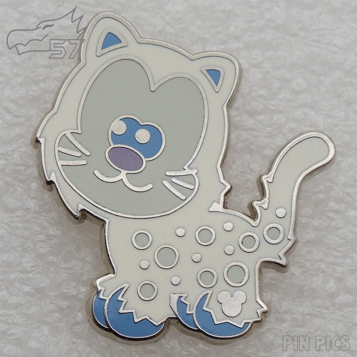 PP88506 - WDW - Yeti Cat - Completer - Cute Yeti - Hidden Mickey 2010 ...