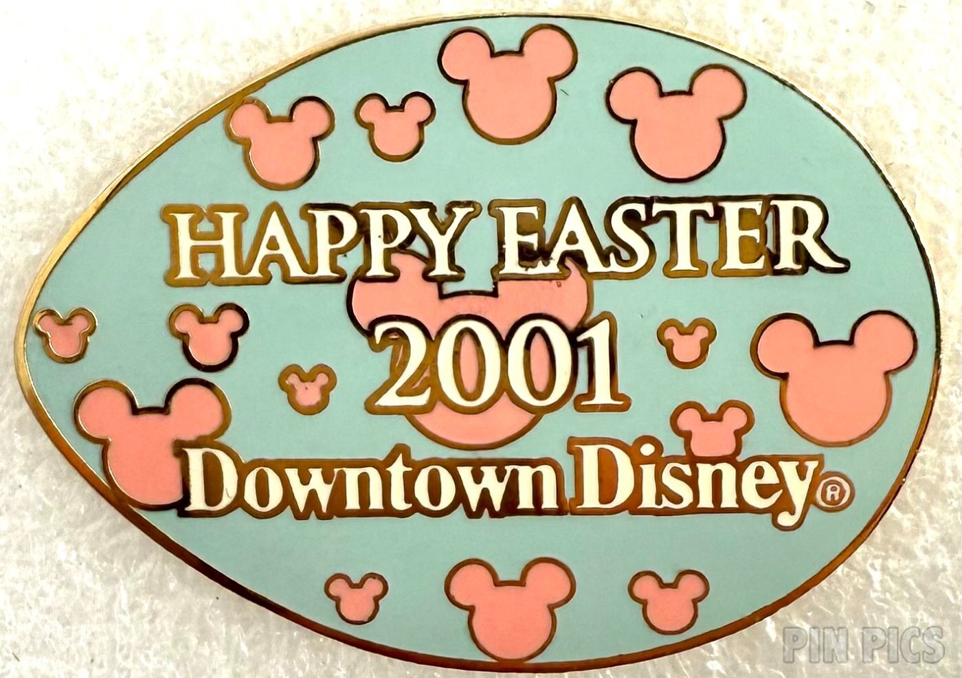 PP4779 - WDW - Downtown Disney - Easter Egg Hunt 2001 - Blue - PinPics