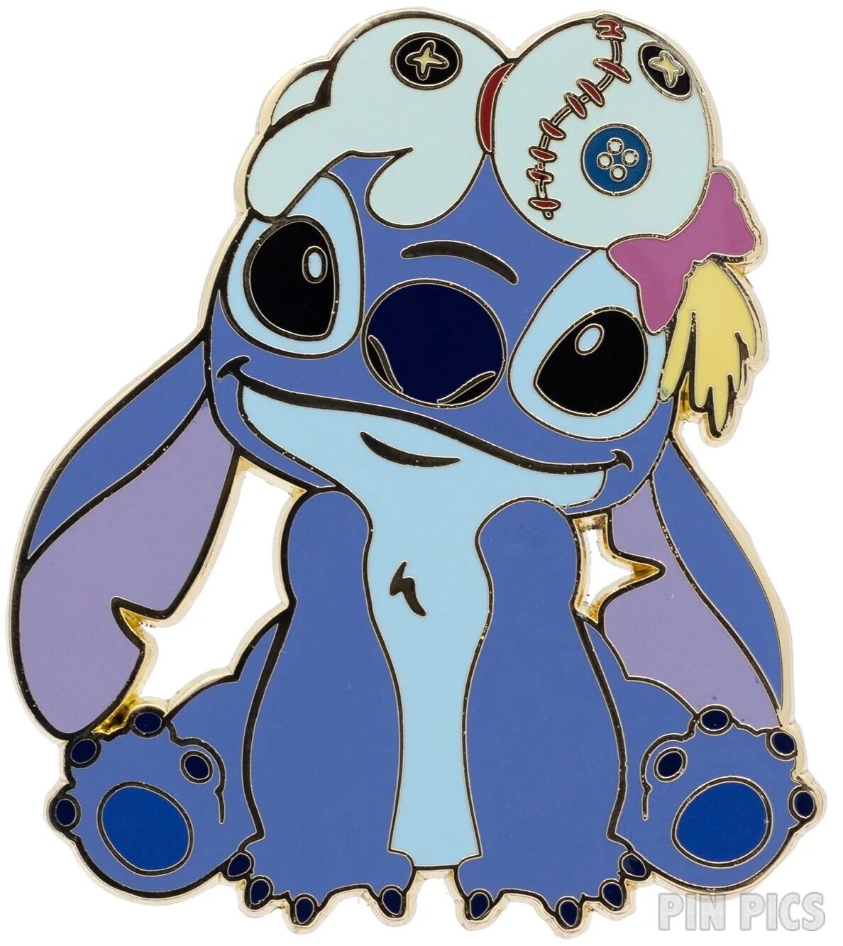 PP178023 - Monogram - Stitch and Scrump - Sitting - Lilo and Stitch ...