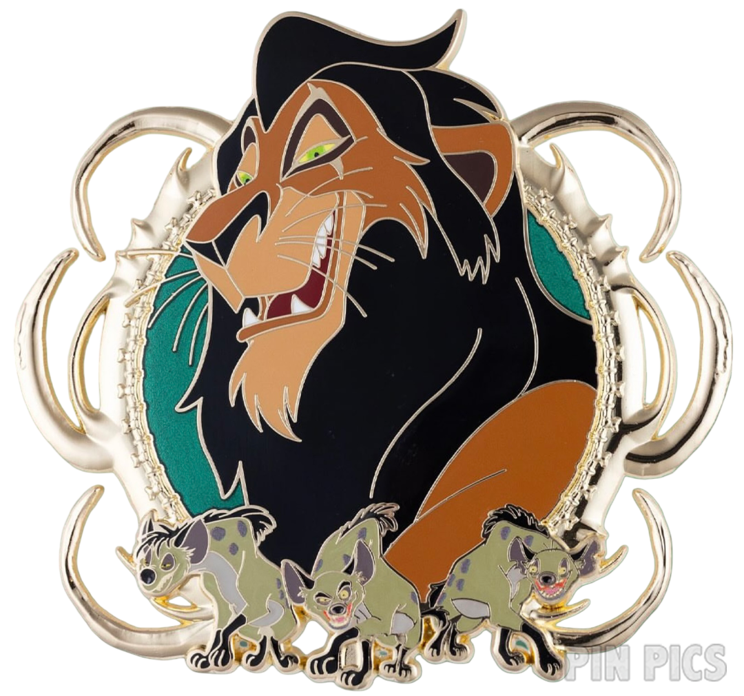 PP178354 - PALM - Scar and Hyenas - Elephant Graveyard - Lion King - Jumbo - PinPics