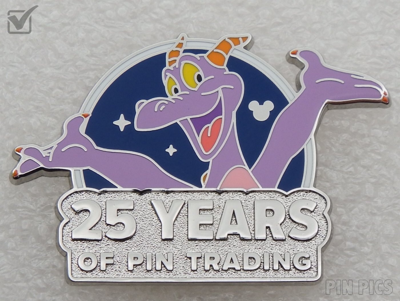 PP170919 - WDW - Figment - Chaser - 25 Years of Pin Trading - Hidden ...