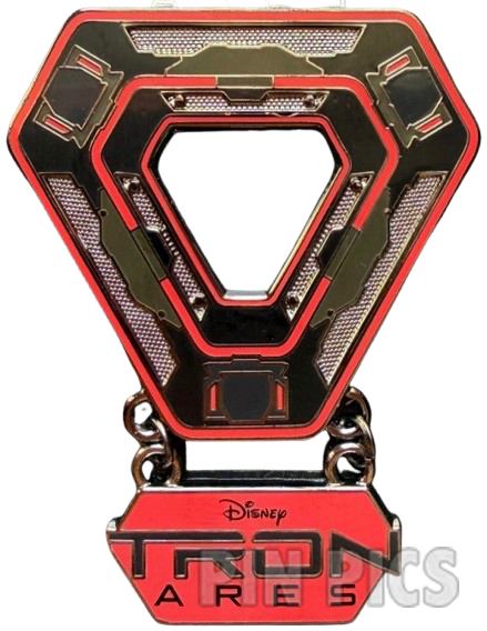 PP178424 - Tron: Ares - Triangular Identity Disc - Dangle - PinPics