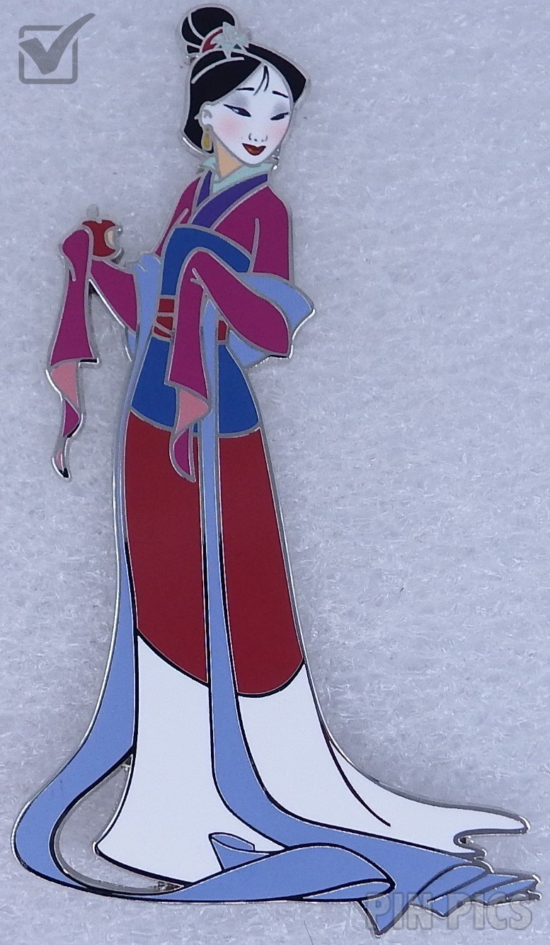 PP178542 - DLP - Mulan - Dressed as a Geisha - Pin Trading Time - Jumbo ...